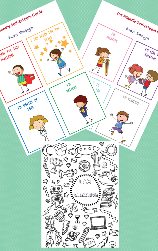 Self-Esteem and Confidence Journal - Mummy and Child